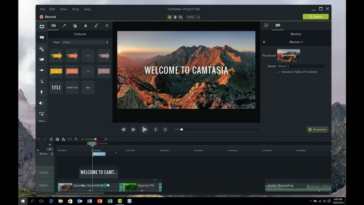 Studio Camtasia