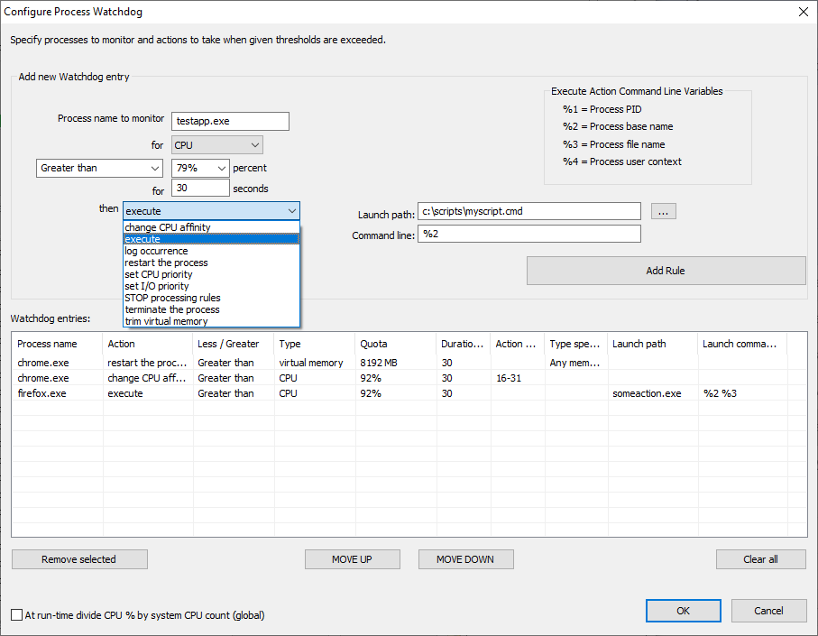 Processus Lasso Screen2