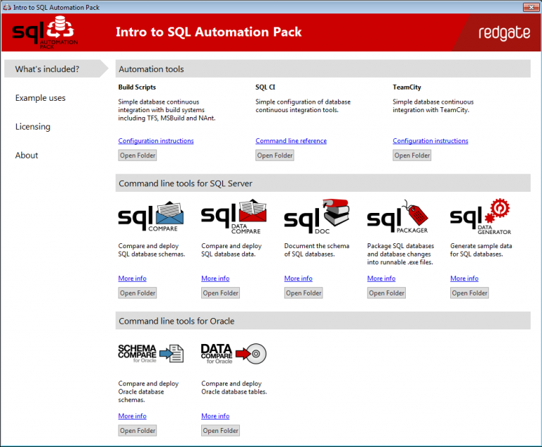 Outils RedGate